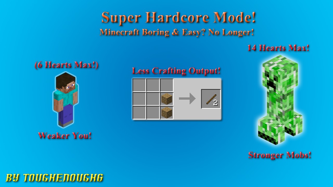 [1.1] Super Hardcore Mode! Minecraft Mod
